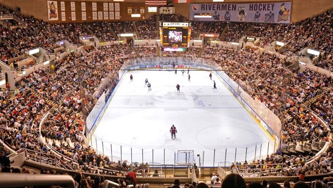 Despite 2-0 Lead, Rivermen Fall 4-3 to Storm in Overtime