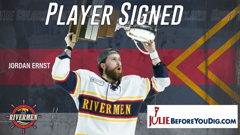 Rivermen Sign Jordan Ernst, Sorensen Returns to Peoria